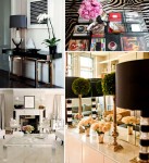 Placing flowers in your consoles or cabinets with some good decor ...