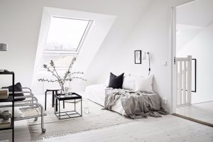 This second floor is all about a retreat for your senses. This skylight ...