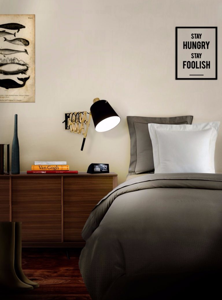 Third stop: Charles . This amazing modern wall lamp will turn your ...