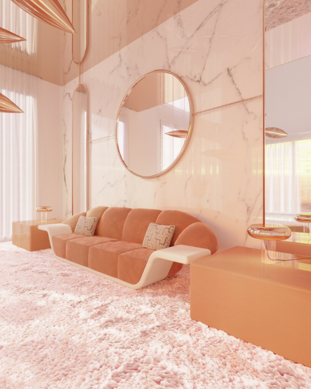 Klaude Sofa & Katia Table